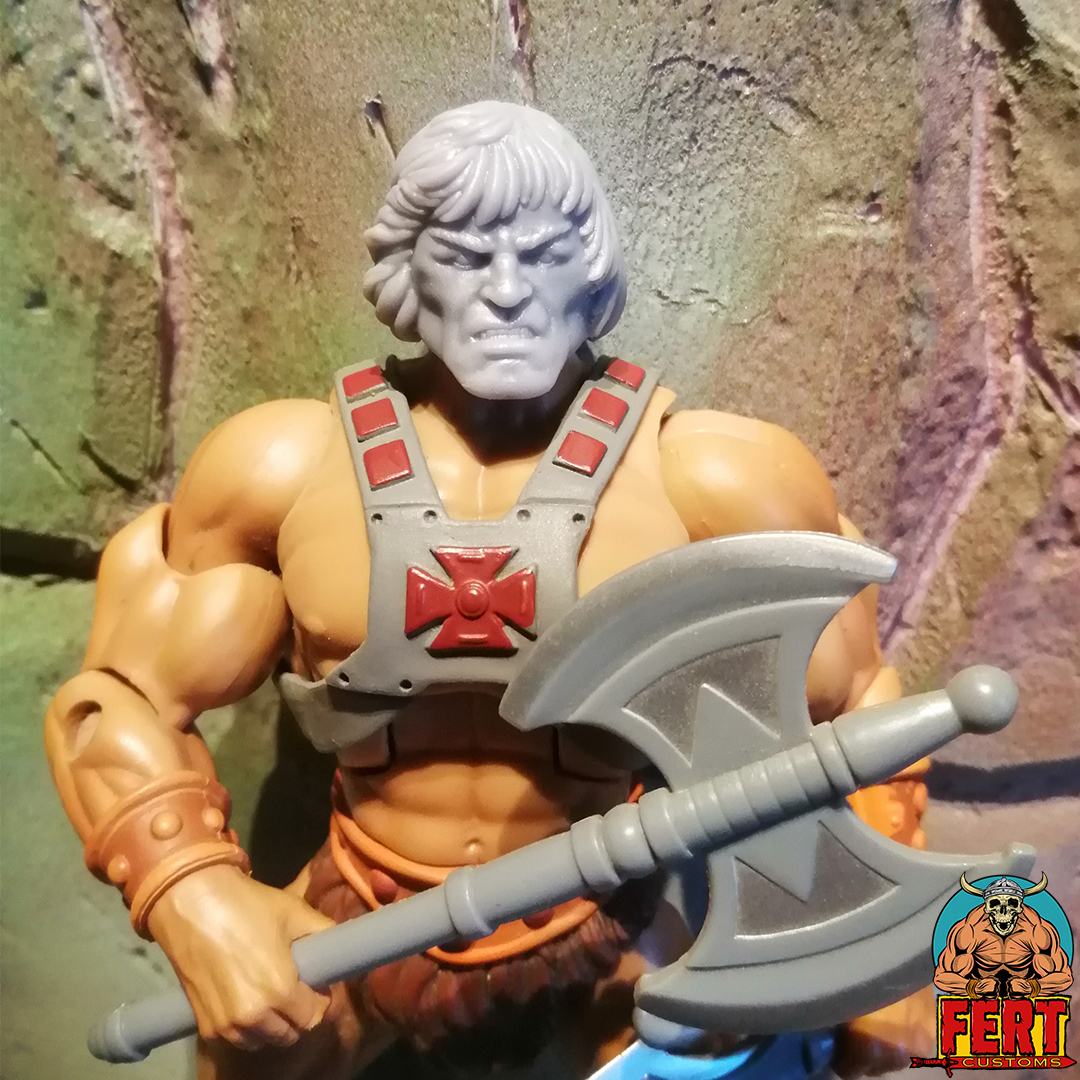 Archivo STL angry He-Man custom head motu origins / classics・Diseño de ...