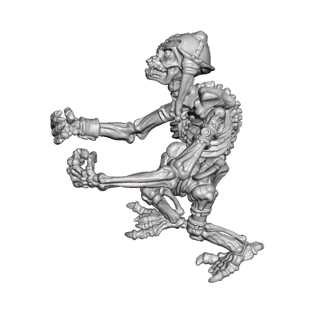 3D file Skeleton Warriors DAGGER 1994 Playmates toys・3D print design to ...