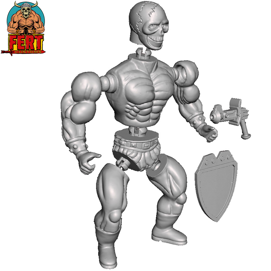 3D file Dethlor Speclatron motu he-man bootleg・3D printer design to ...