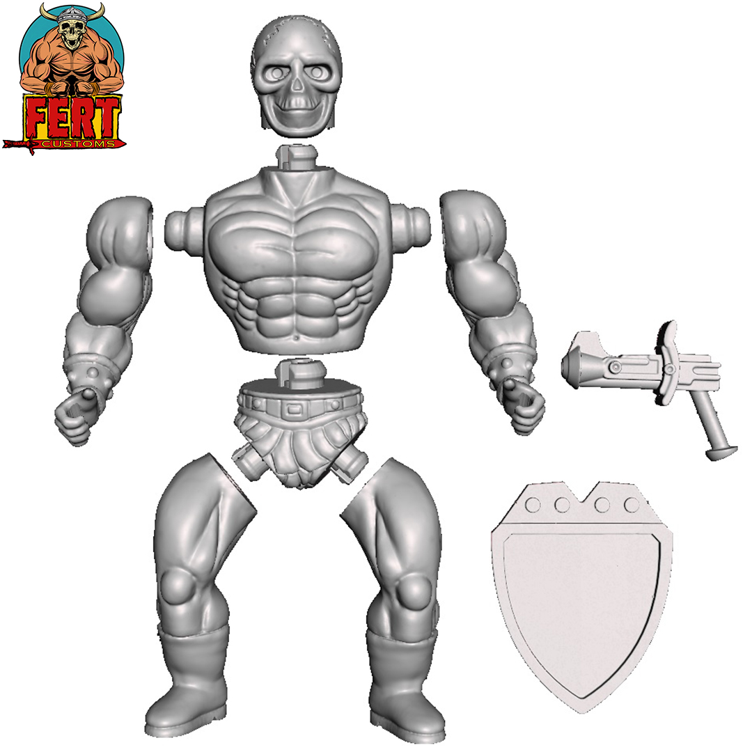 3D file Dethlor Speclatron motu he-man bootleg・3D printer design to ...