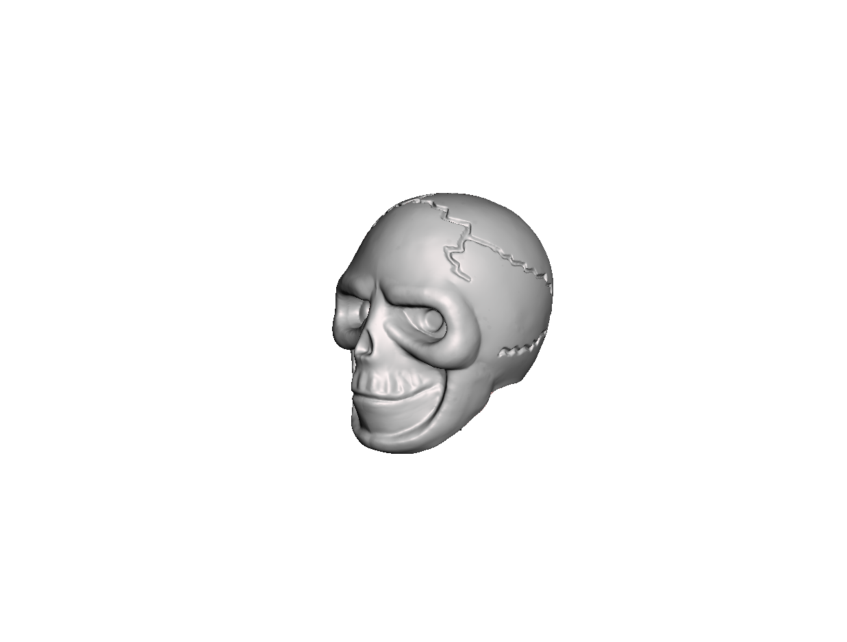 STL file Speclatron Dethlor / Skeletor Head Motu Origins Classics 🎨・3D ...