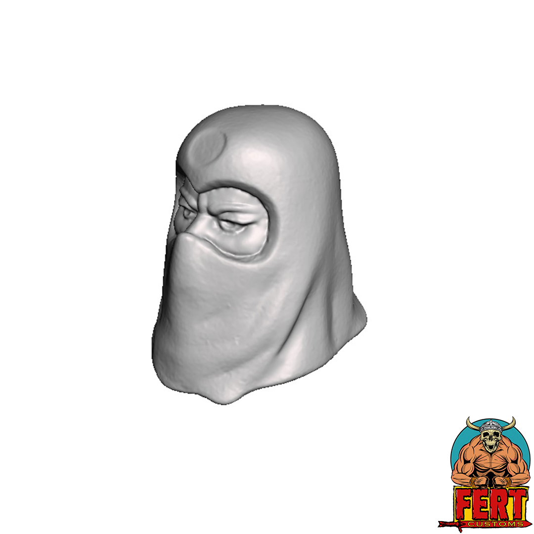 STL file Super Ninja / Ninjor custom head motu origins classics・3D ...