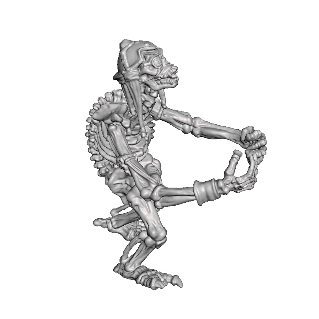 3D file Skeleton Warriors DAGGER 1994 Playmates toys・3D print design to ...