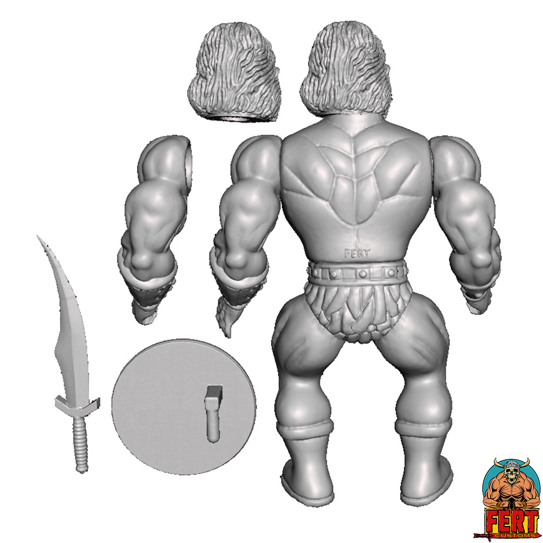3D file Combo He-Man bootleg Rambo motu vintage Galaxy Warriors・Design ...