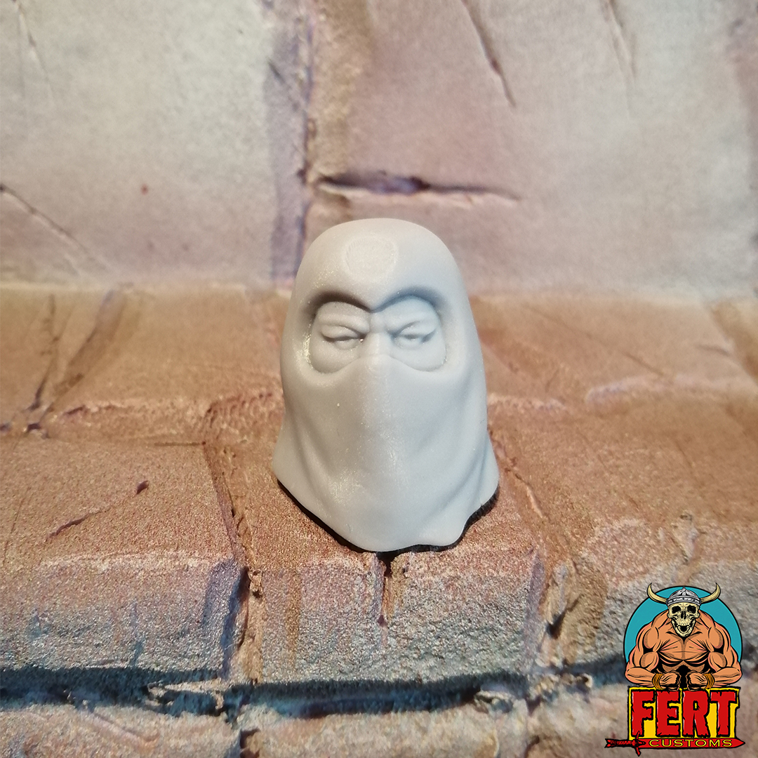 STL file Super Ninja / Ninjor custom head motu origins classics・3D ...