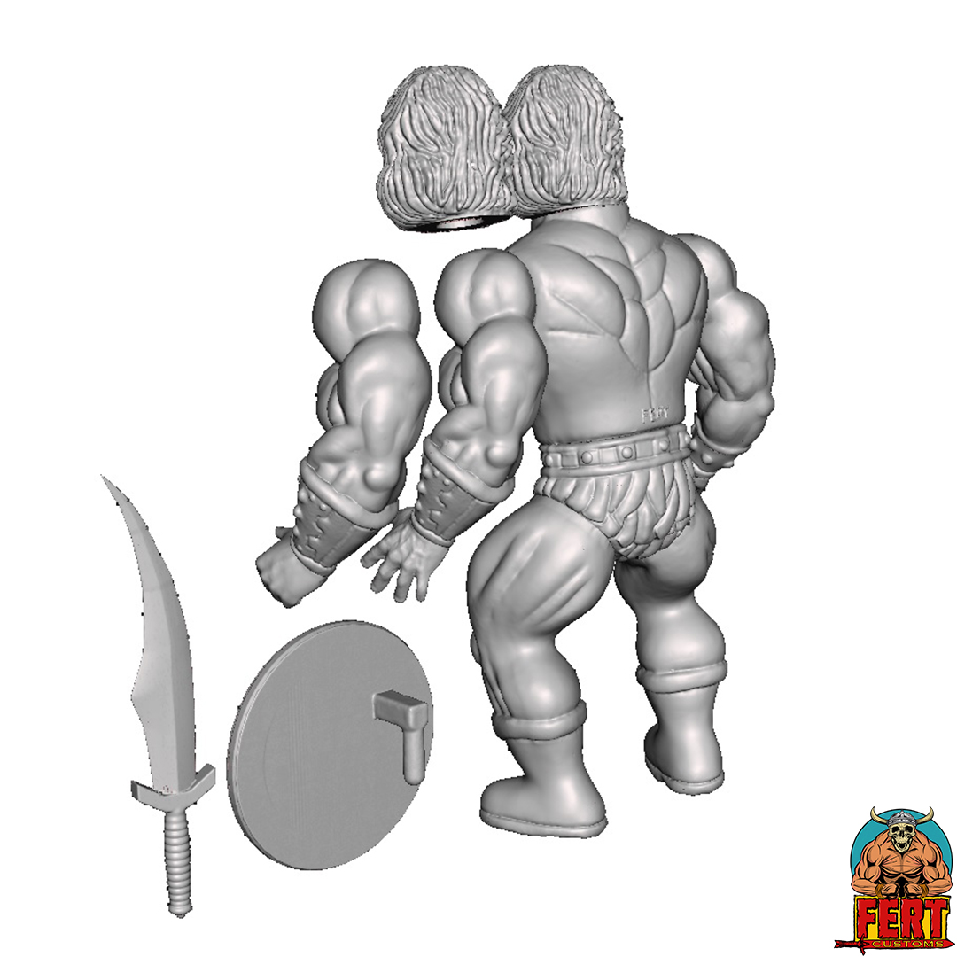 3D file Combo He-Man bootleg Rambo motu vintage Galaxy Warriors・Design ...