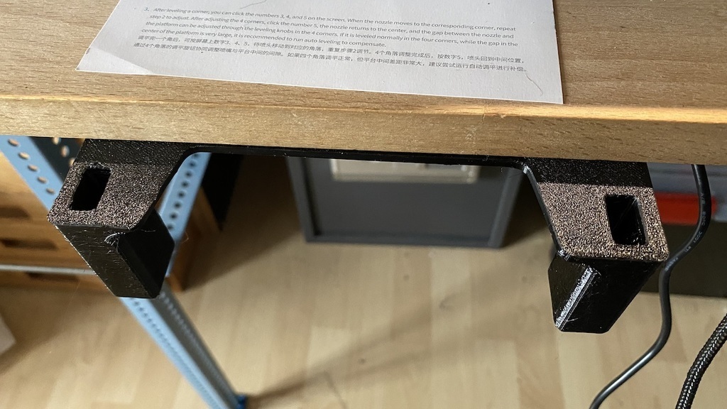 Free STL file Creality Sonic Pad Bracket (bottom table mount) 🧞‍♂️・3D ...