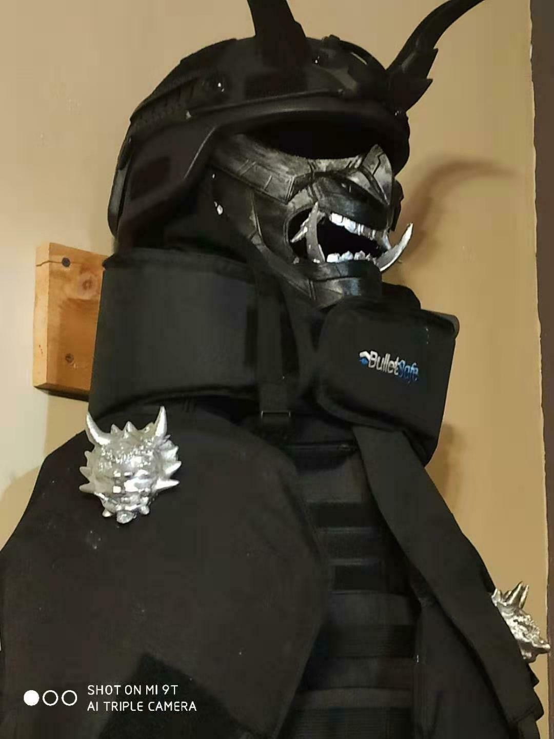 STL file Asian shoulder armor decoration dragon head 🐉・3D printer ...
