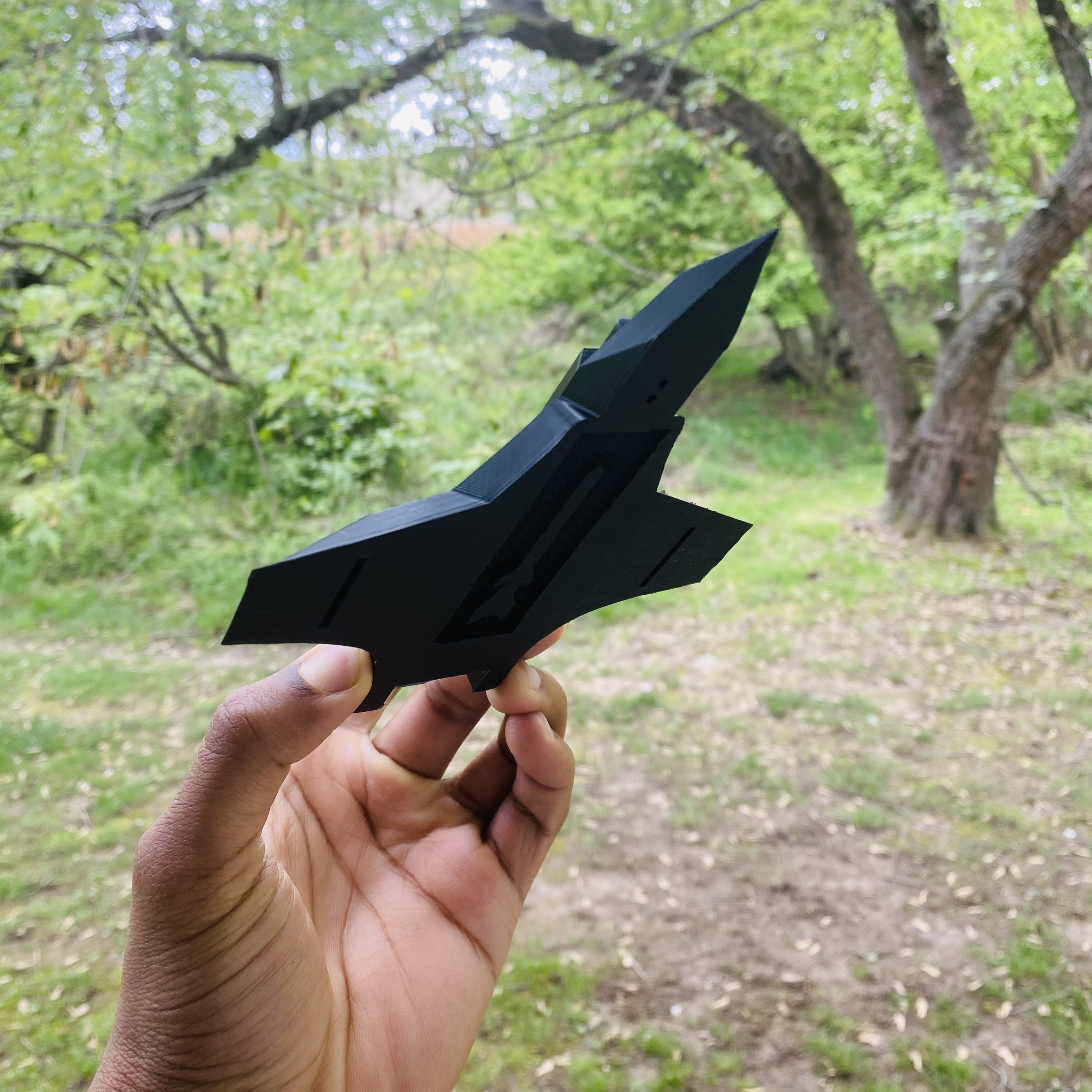 Free STL file Simple Fighter Jet 📱・Template to download and 3D print・Cults