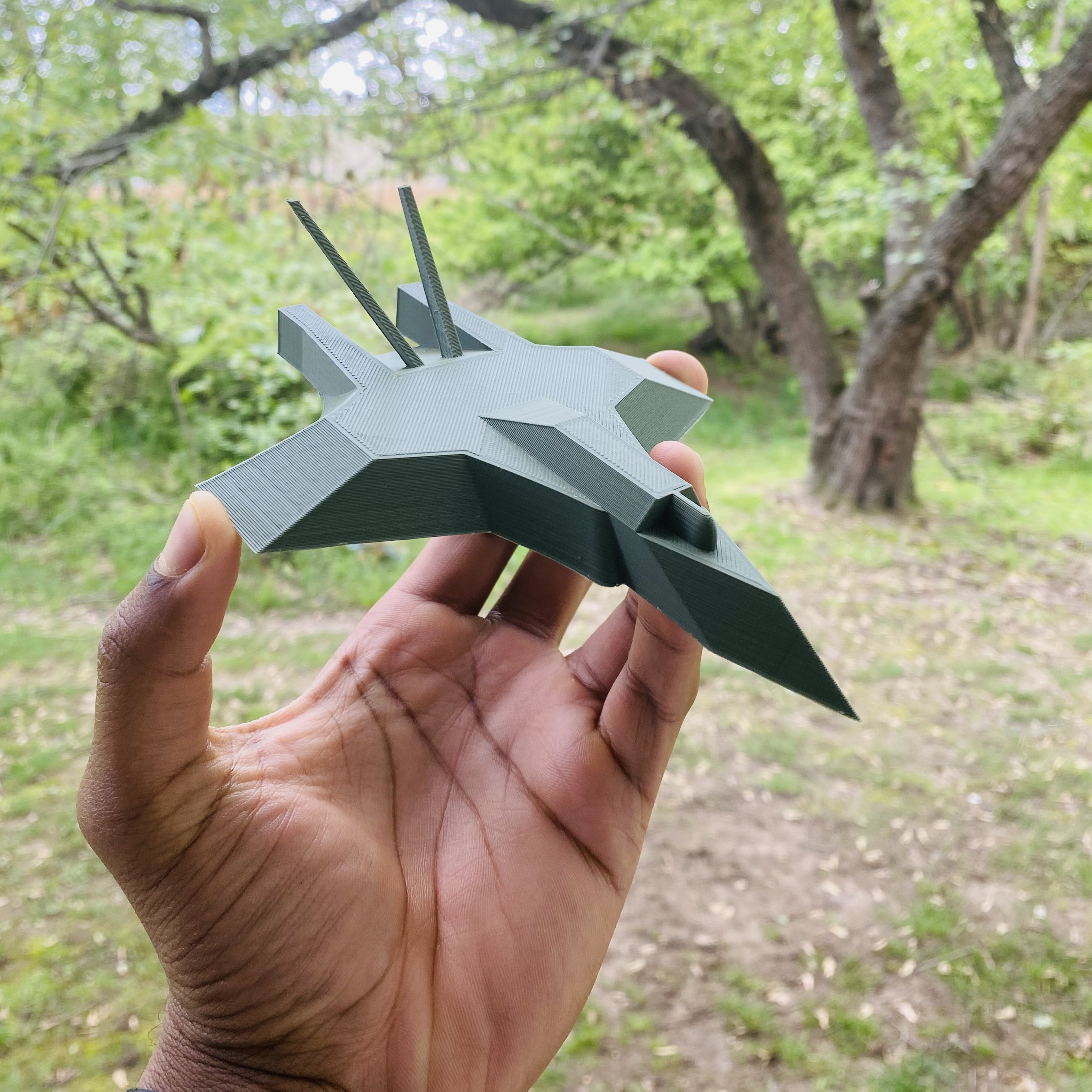Free STL file Simple Fighter Jet・Template to download and 3D print・Cults