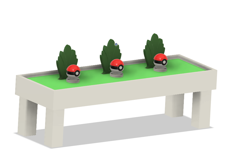 Free 3D file Pokemon: Pokeball Selection table 🐉・3D print object to ...
