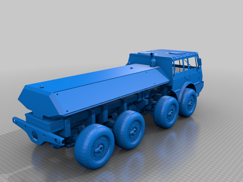 Free STL file Tatra 813 trial truck (single STL file) 🚚・3D printer ...