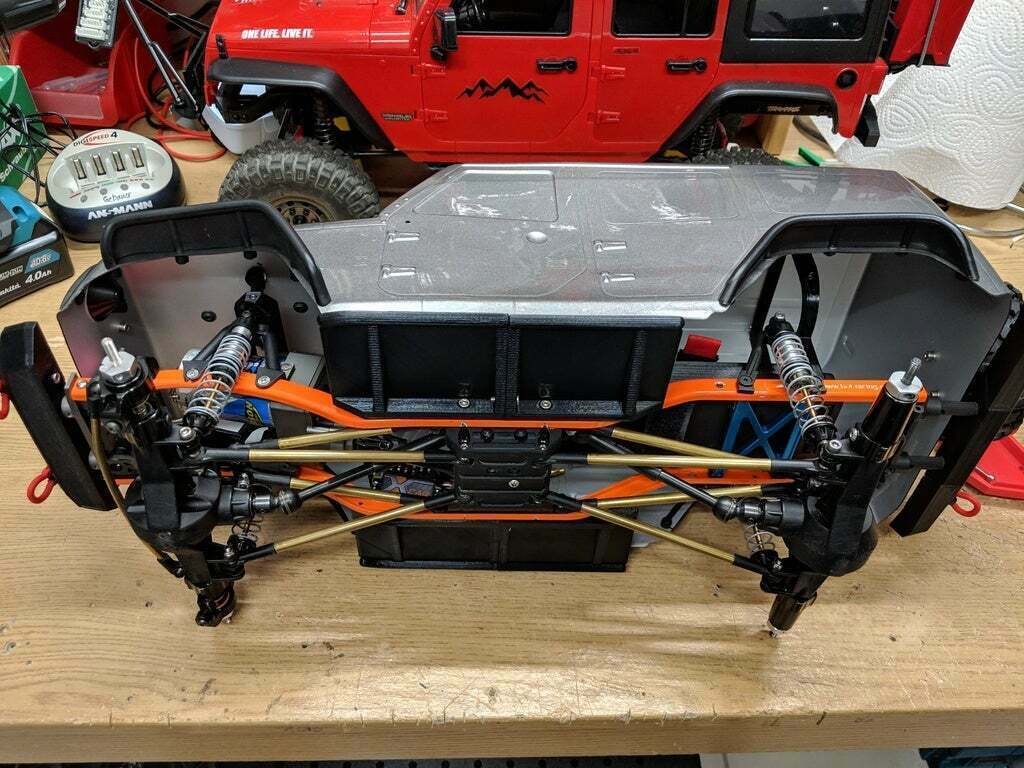 Free STL file SCX10 Rock Sliders for Jeep Wrangler or similar 🪨・3D ...