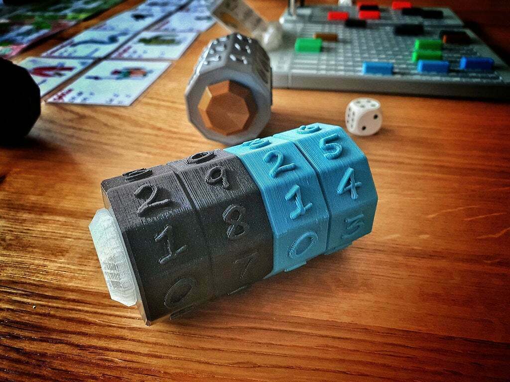 Free STL file Life Counter for Roleplay Games・3D printer design to ...