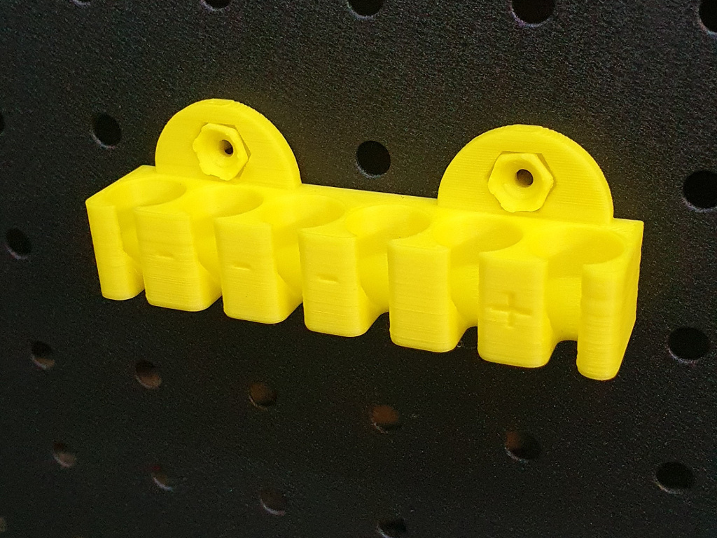 Free 3D file Pegboard Small Screwdriver Rack・3D printing design to ...