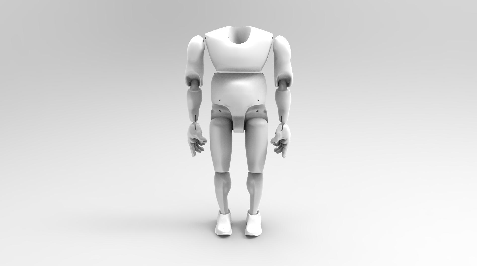 3D file 3D Model of a chunky man for 3D print・3D printable design to ...