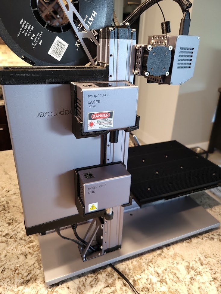 STL file Snapmaker 2.0 Laser/Print/CNC Module Holders / Storage・3D ...