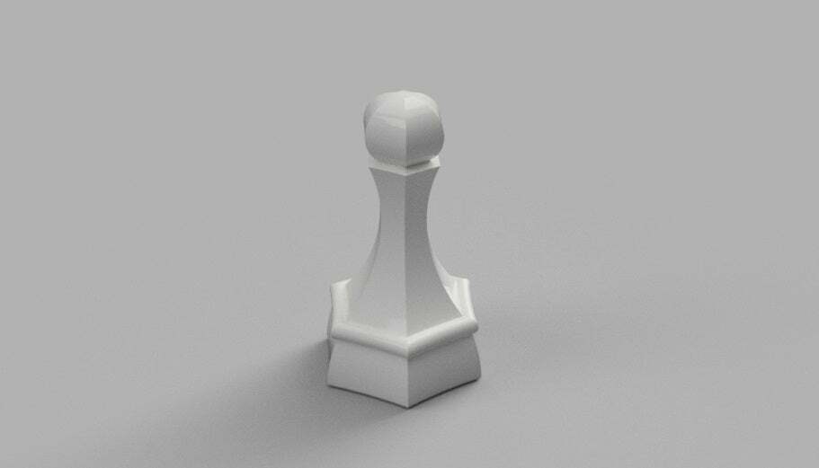 Free STL file Pawn Hexa・3D printer design to download・Cults