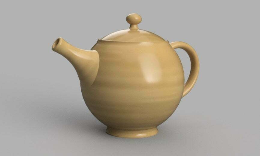 Free STL file tea-pot 🍽️・3D printing design to download・Cults