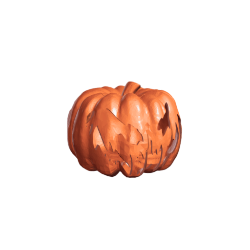 STL file Evil Halloween Pumpkin・3D printer model to download・Cults