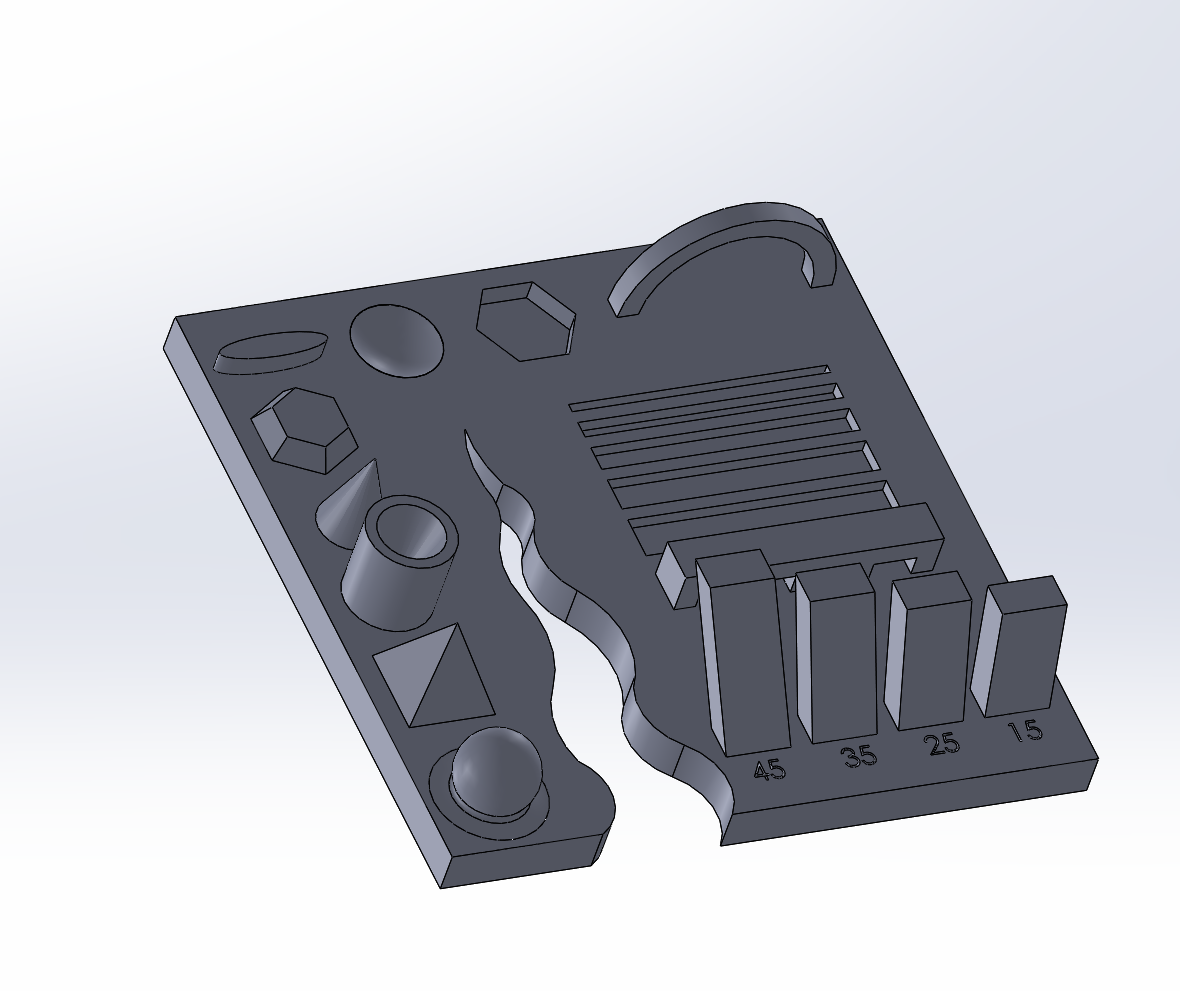 STL file print test・3D printer design to download・Cults