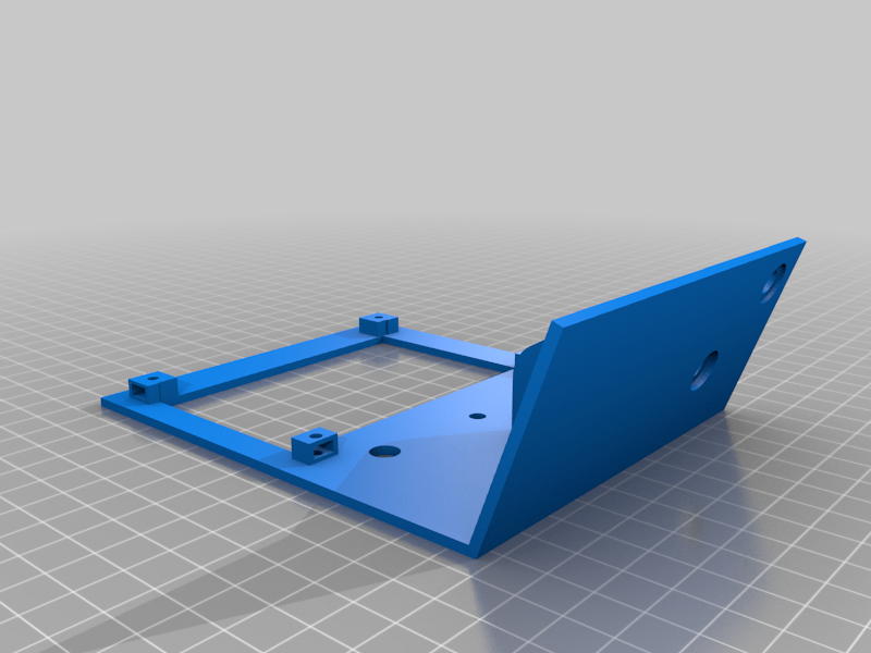 Archivo STL gratis Soporte Ender 3 TFT35-E3 - frontal modificado・Modelo ...