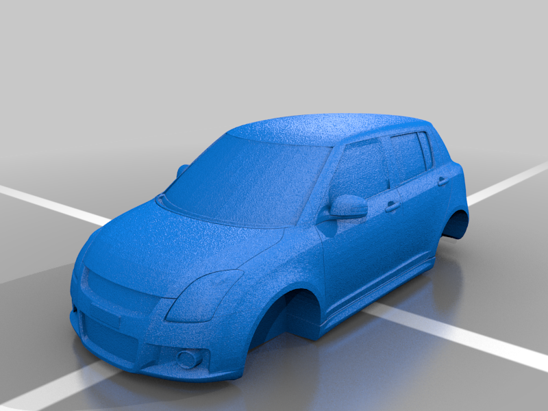 Free STL file Suzuki Swift Sport (ZC31S) 🚗・3D printing idea to download ...