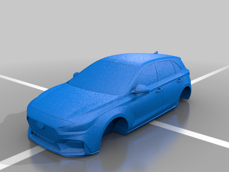 Free STL file Hyundai i30 N 🚗・3D printer design to download・Cults