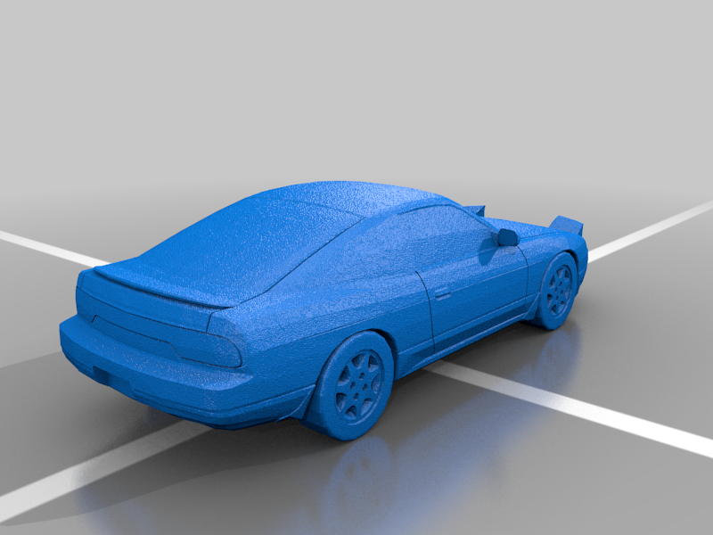 Free STL file Nissan 240sx 🇯🇵・3D printer design to download・Cults