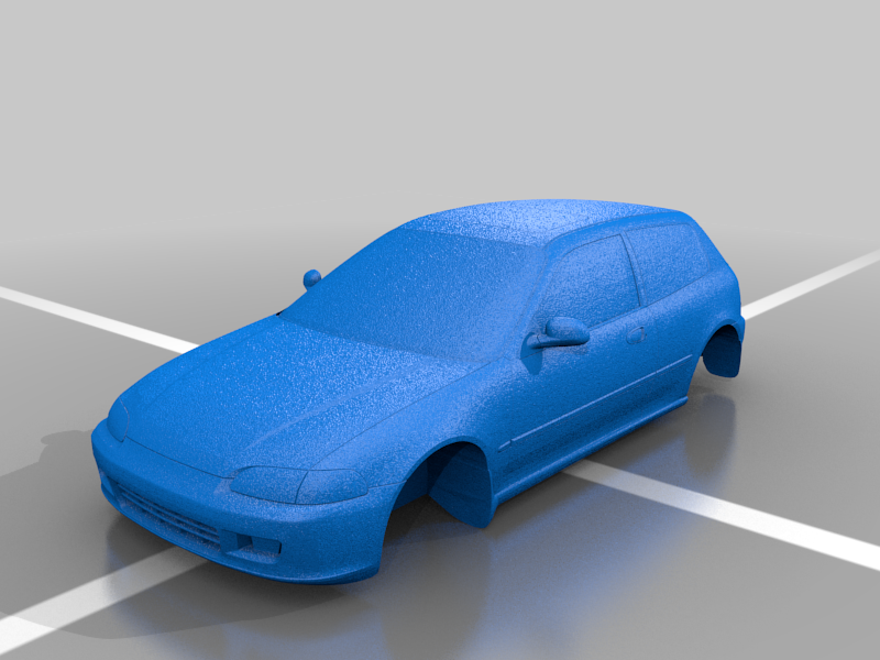 Free STL file Honda Civic EG6 🚗・3D print design to download・Cults