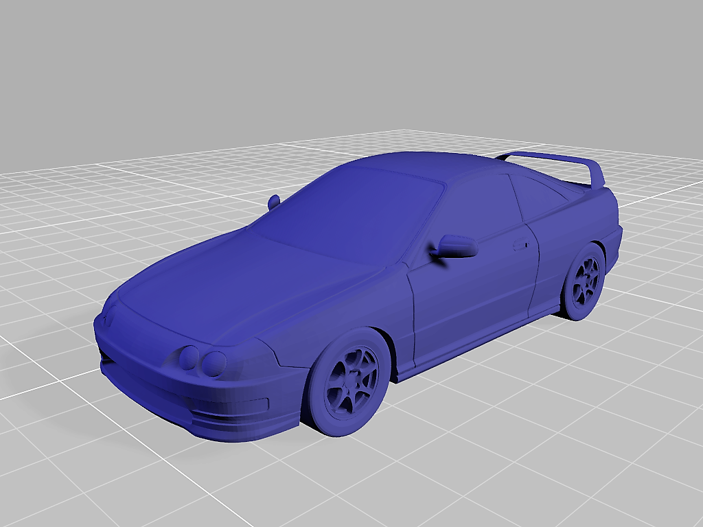 Free STL file Acura Integra Type R (USDM)・3D printer design to download ...