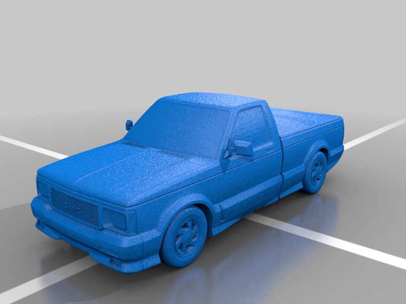 Free STL file GMC Syclone・3D print model to download・Cults