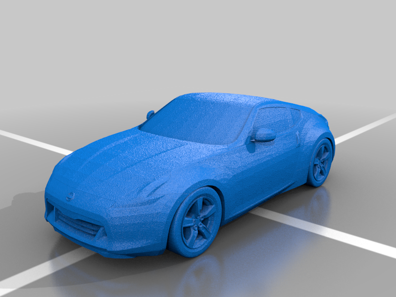 Free STL file Nissan 370z 🚗・3D printer design to download・Cults