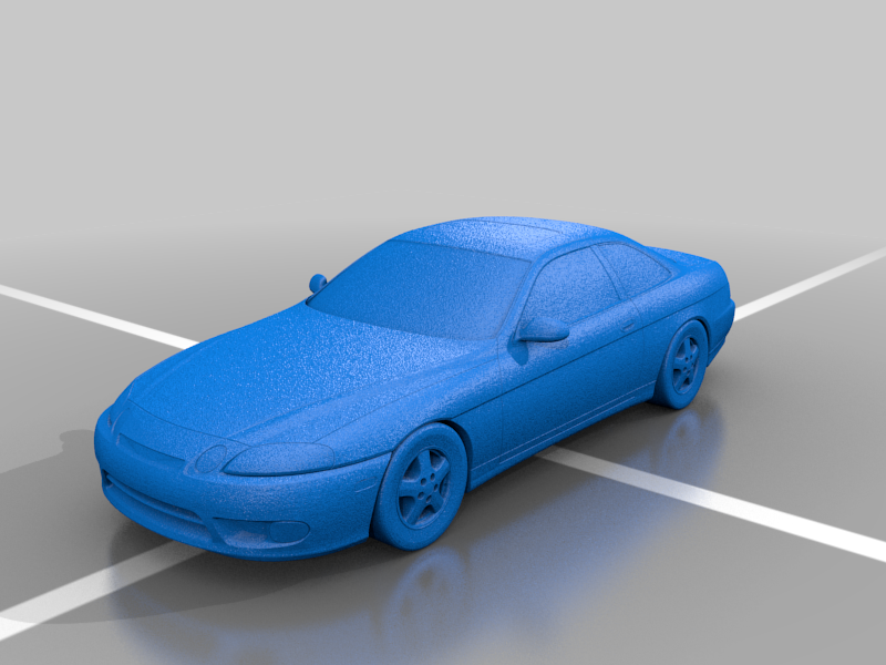Бесплатный STL файл Lexus SC 300 🚗・3D-печатный объект для загрузки・Cults