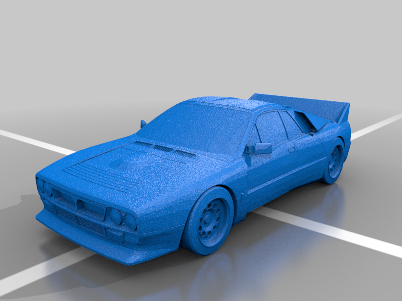 Free STL file Lancia 037 Stradale・3D printing design to download・Cults
