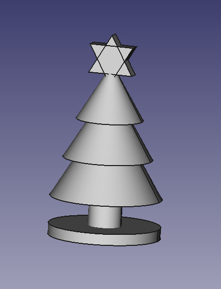 Free STL file Fir tree with star 🌲・3D printer model to download・Cults
