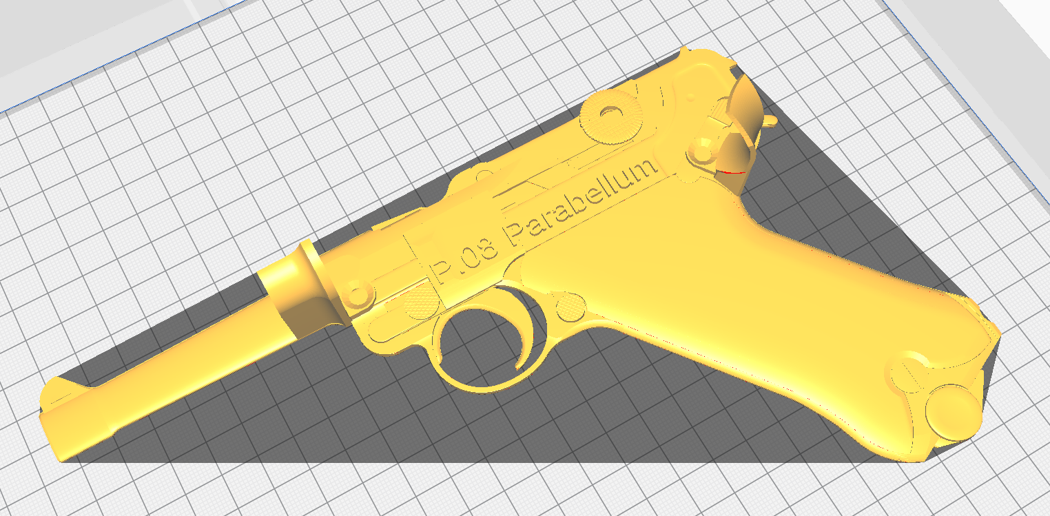 Fichier STL gratuit fixations Luger Parabellum P08・Plan pour imprimante 3D à télécharger・Cults