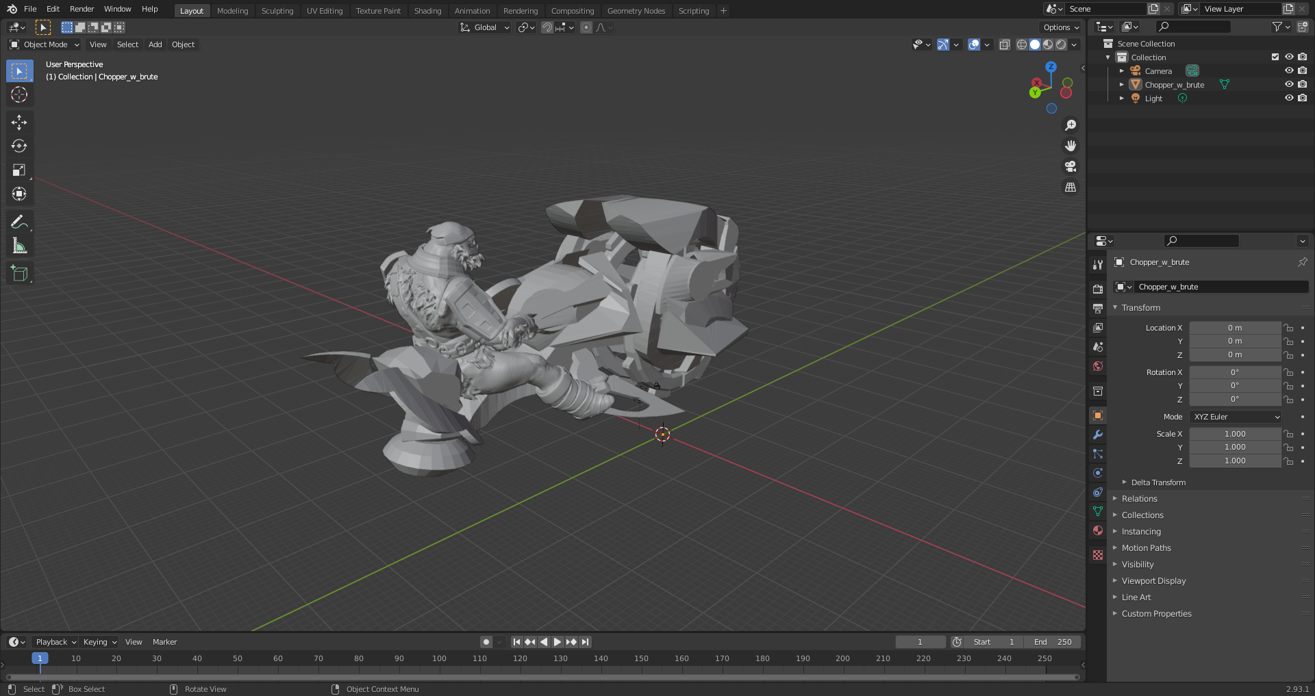 Free STL file Covenant Brute Chopper・3D printing idea to download・Cults