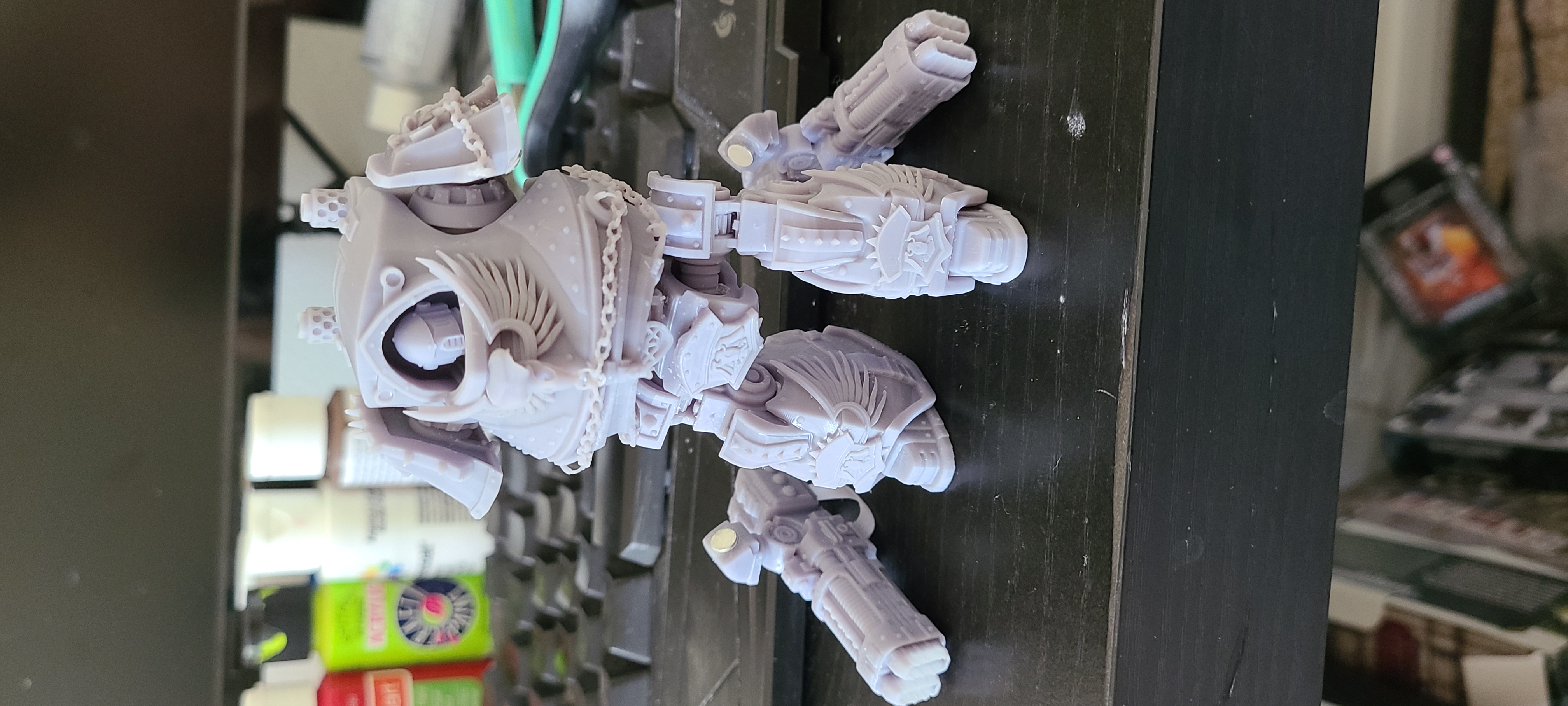 3D printed The True Raven Lord's Dreadnought - Relic Primtemptor ...