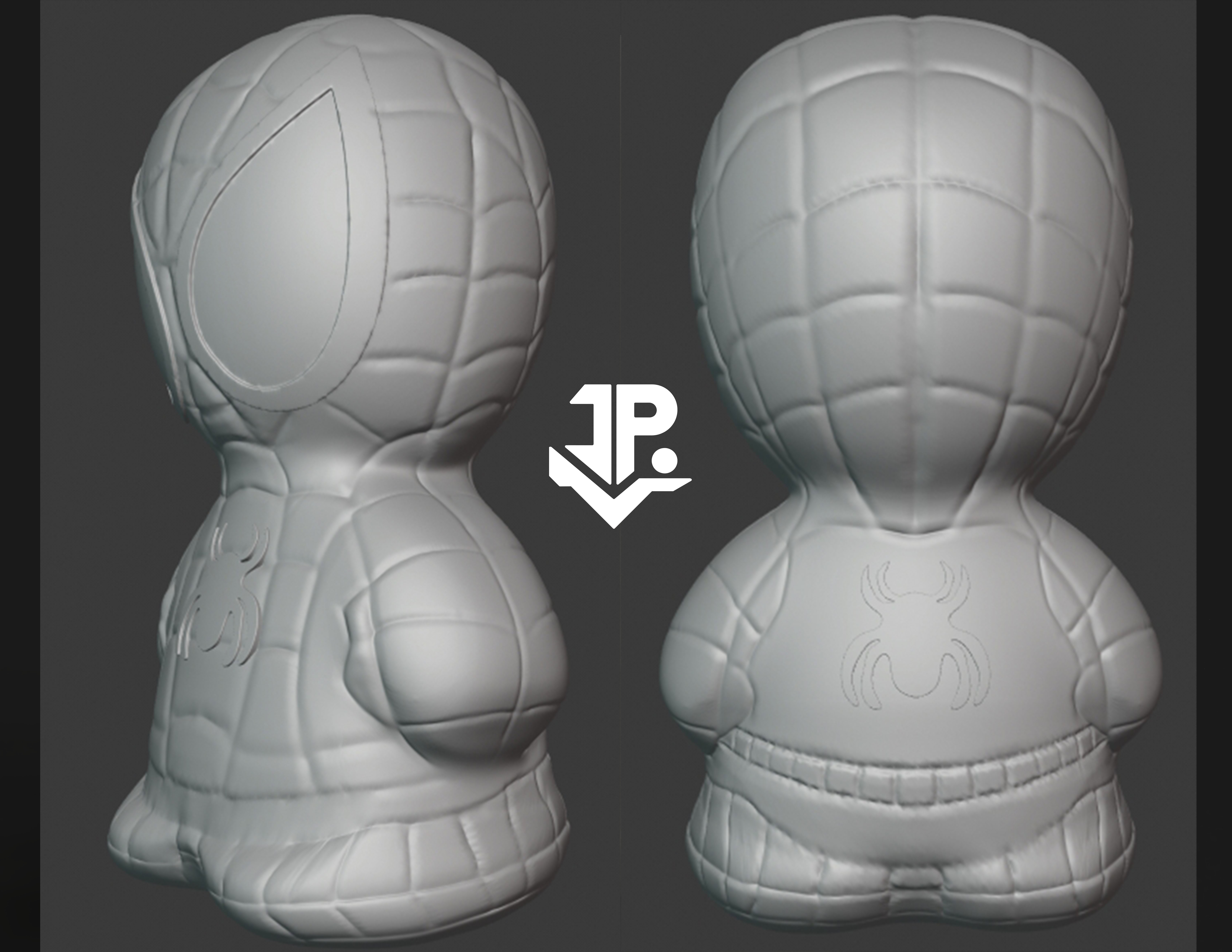 STL file Spider Man・3D printer model to download・Cults