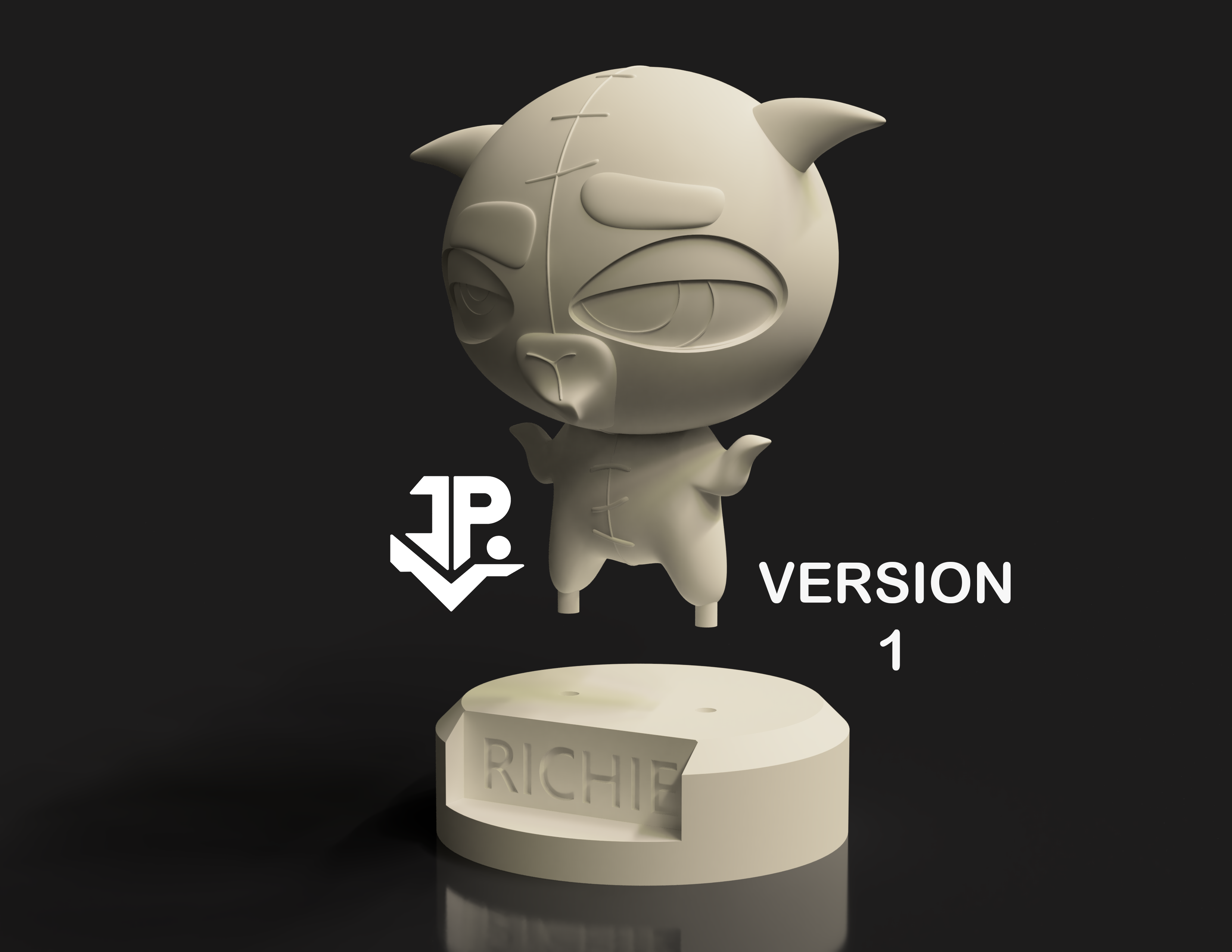 Archivo STL RICHIE_ FUNKY PUNKY_ 📱・Modelo para descargar y imprimir en ...