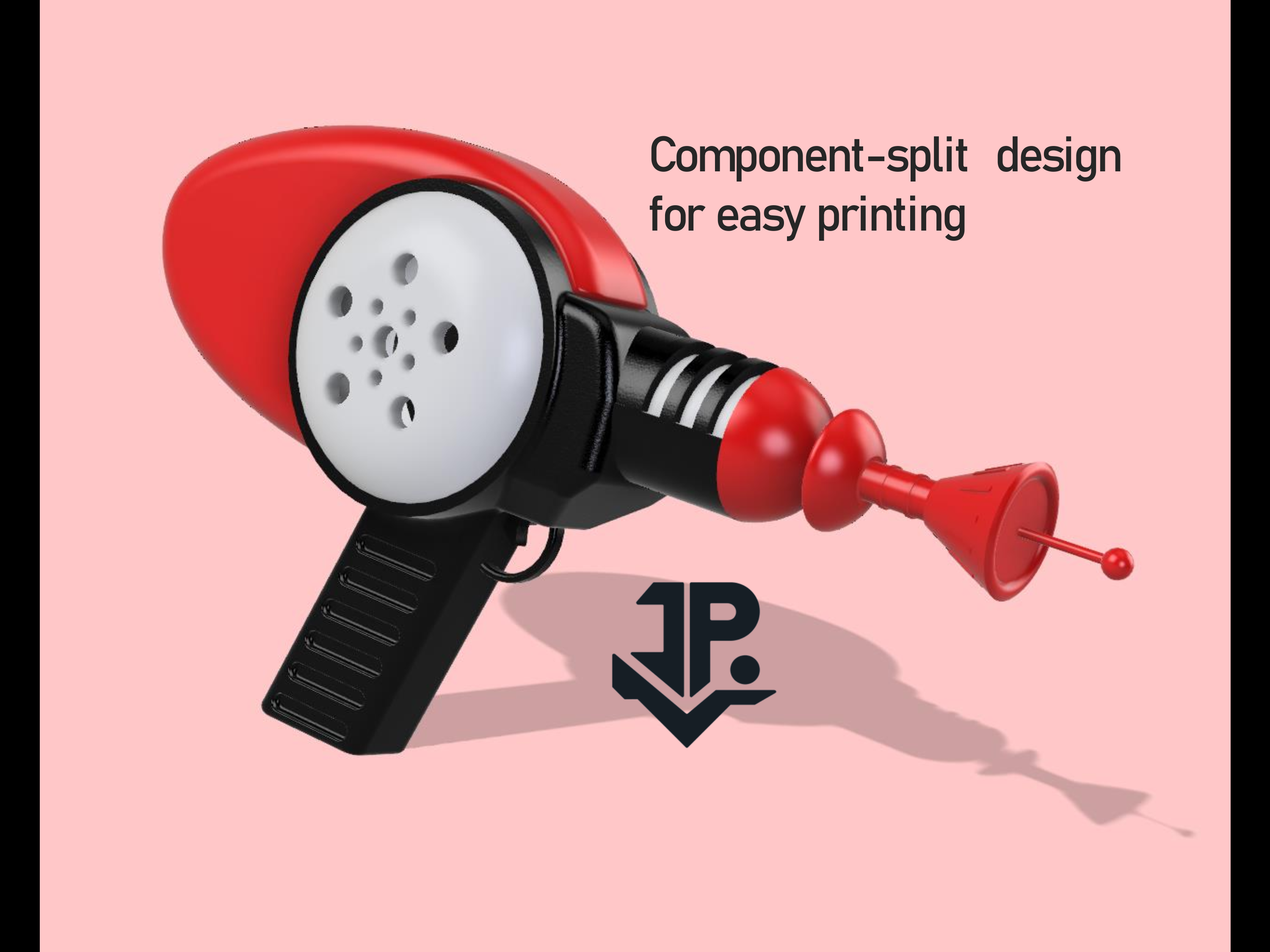 STL file ALIEN TOY GUN_ALIEN TOY GUN・3D printer design to download・Cults