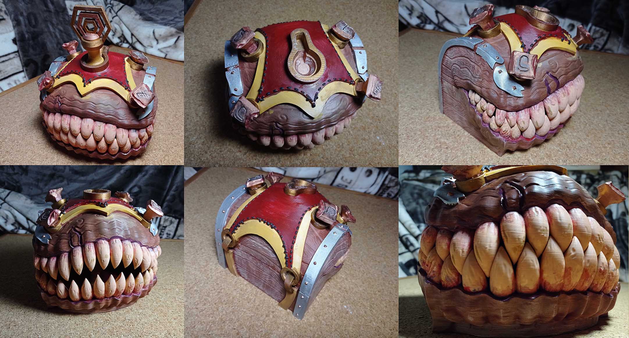 STL file Big Mimic chest・3D printer design to download・Cults