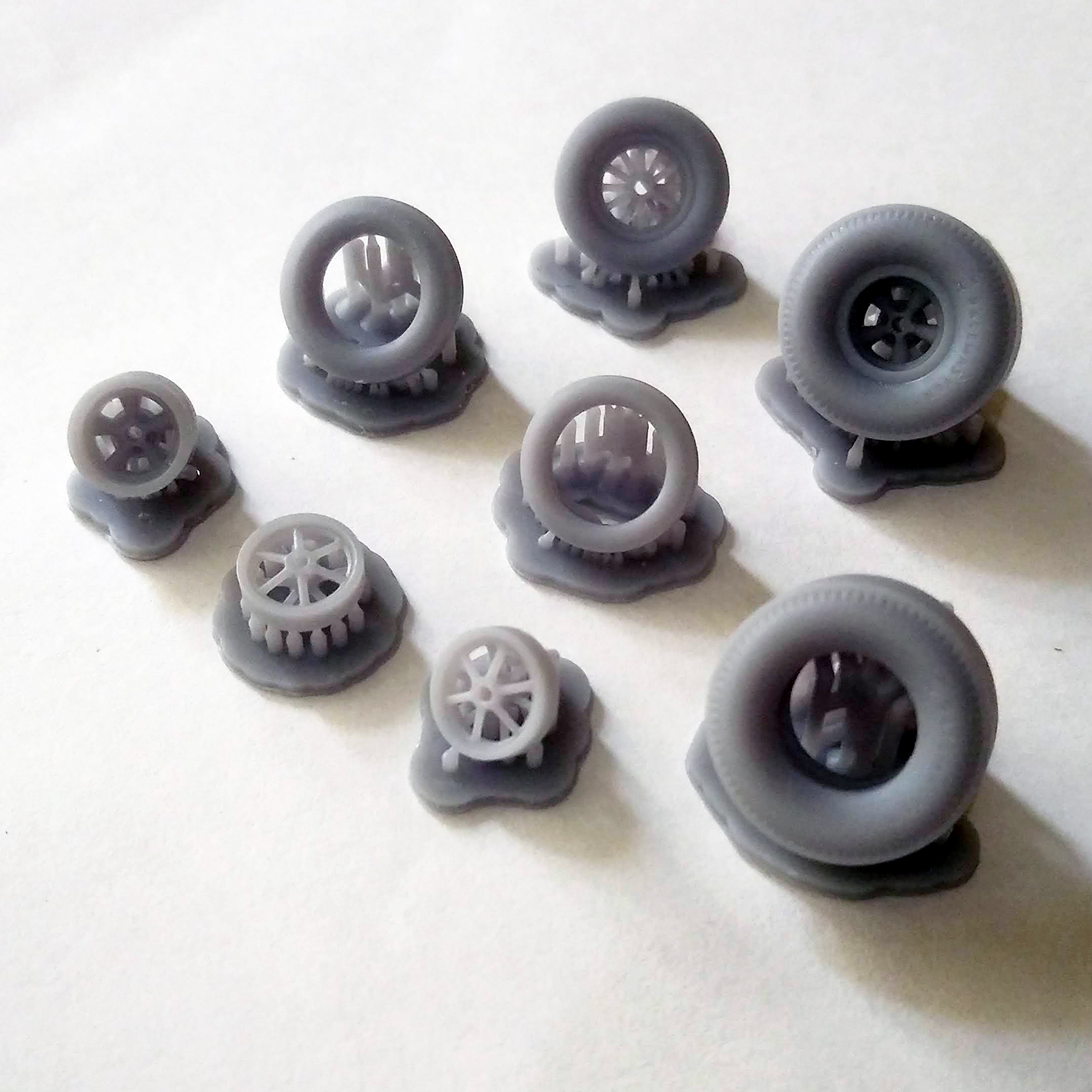 3D file American Racing - Vintage Dragster Wheels 🎲・3D printer model to ...