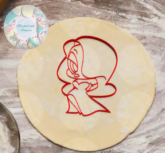 STL file Jessica Rabbit cookie cutter・Model to download and 3D print・Cults