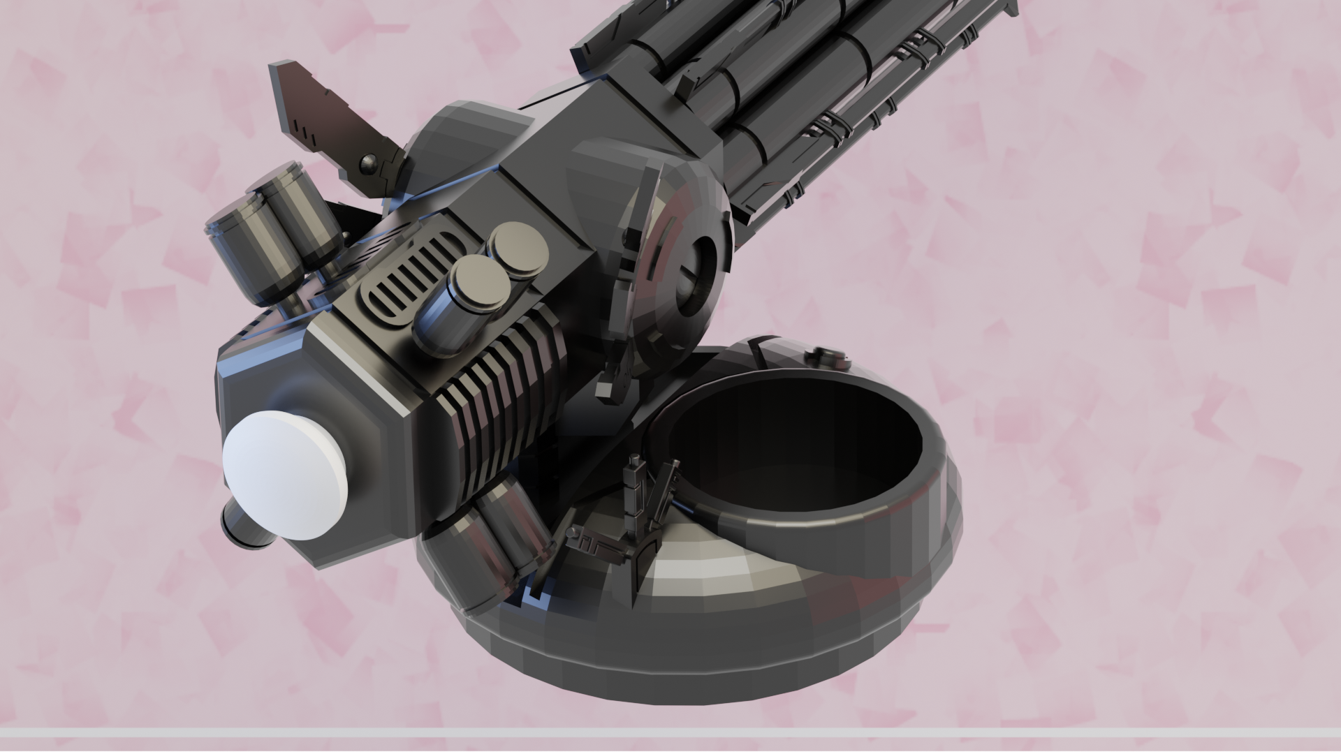 Free STL file Space Communist Shark tank alternate plasma weapon 🛰 ...