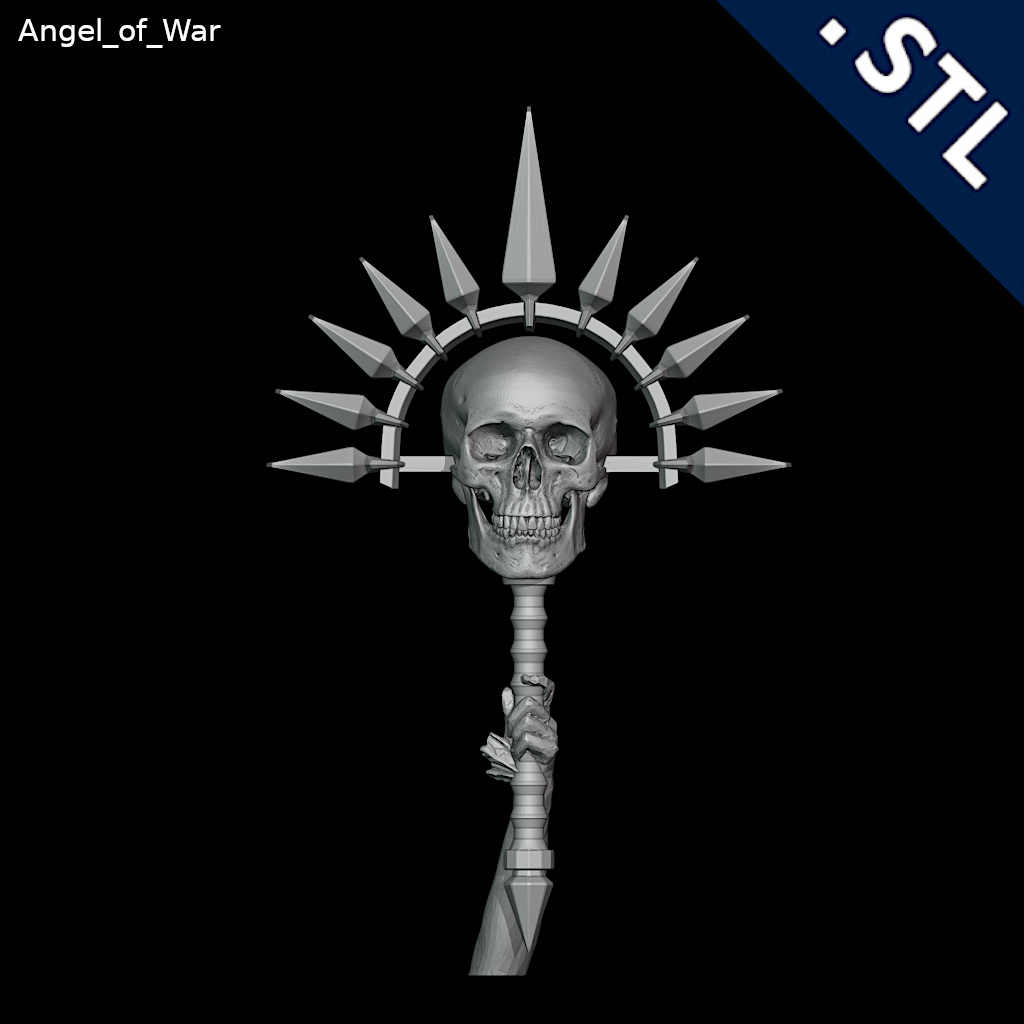 Free STL file Angel of War (Statue) 👼・3D printable model to download・Cults