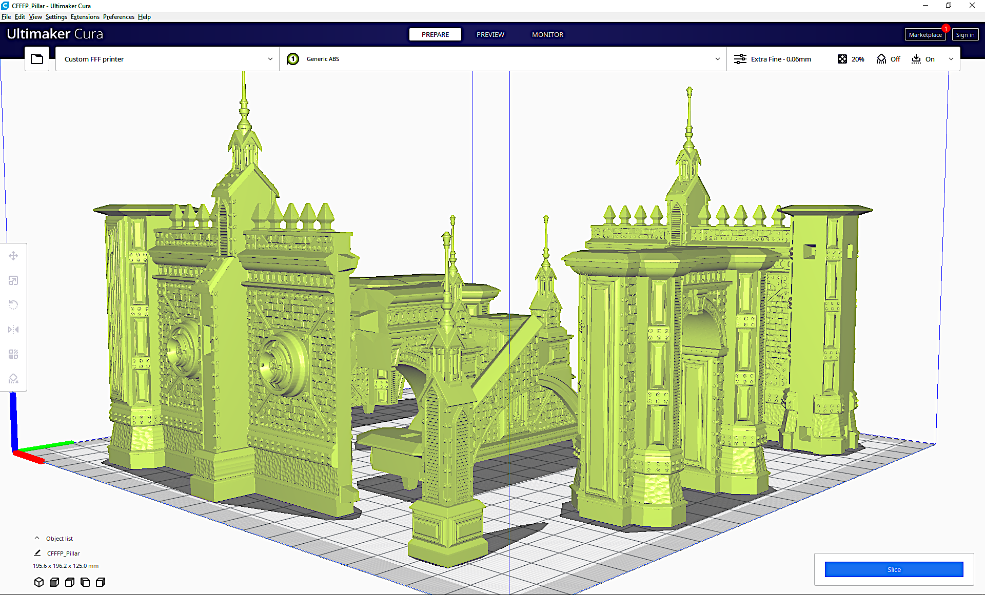 STL file Gate + Wall (Modular) 🧱・3D printing idea to download・Cults