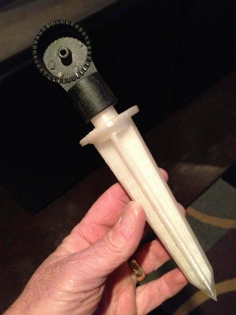 Free STL file Outdoor Lighting Ground Stake 🪞・3D printing model to ...