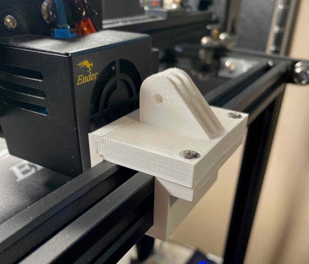 Free STL file Raspberry Pi Cam Rail Mount for Ender 5 Remix・3D print ...
